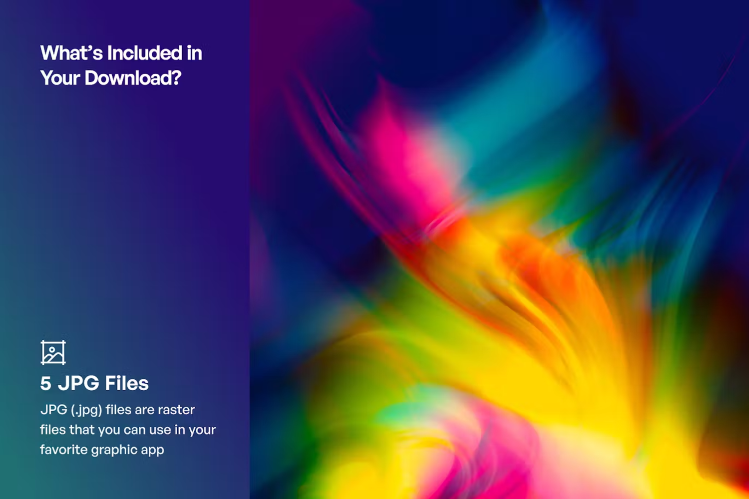 6076 独家鲜艳抽象设计背景素材集-Vivid Color Bleeding Backgrounds _ 果觅网（gooodme）